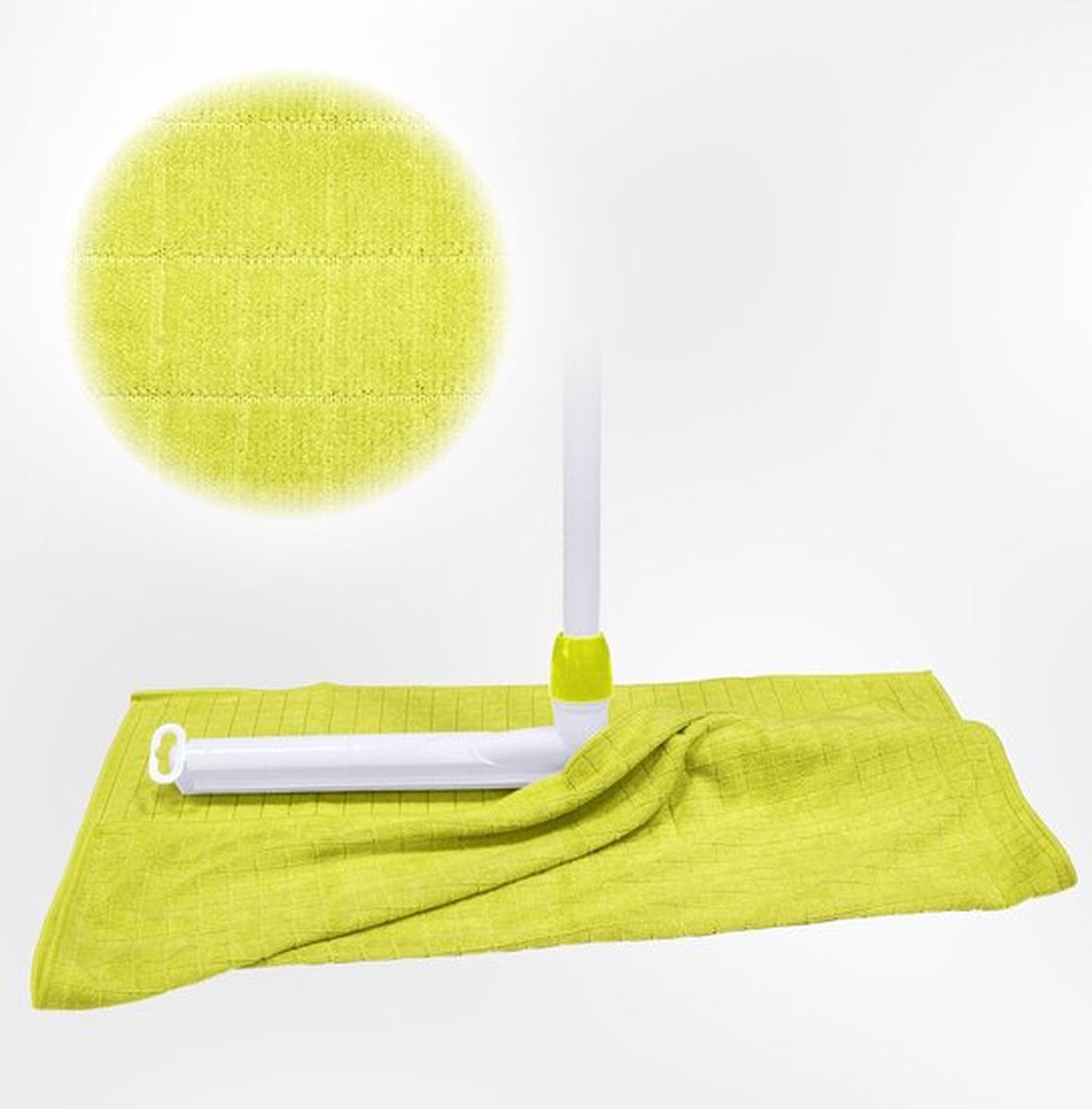 Koala Microvezel dweil Geel - 65 cm x 55 cm - 6 Stuks | bol.com