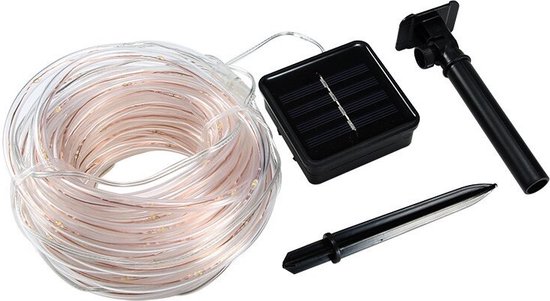 Lichtslang - 5 Meter - Zonne-energie - Warm Wit - Voor buiten ...