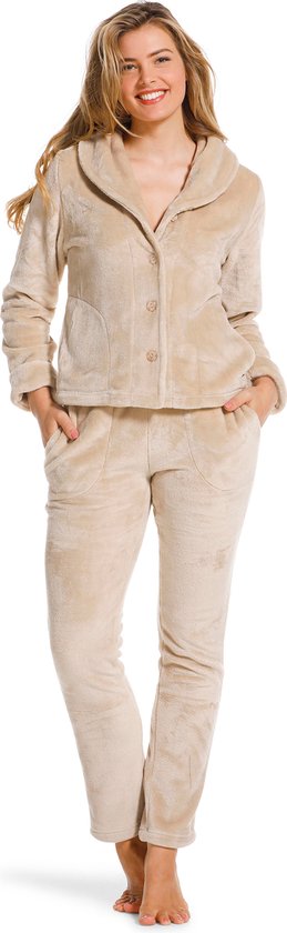 Pastunette Deluxe - Classic Chevron - Huispak - Beige - Maat 42 | bol.com