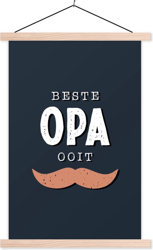 Posterhanger incl. Poster 60x90 cm - Schoolplaat - Quote - Vaderdag ...