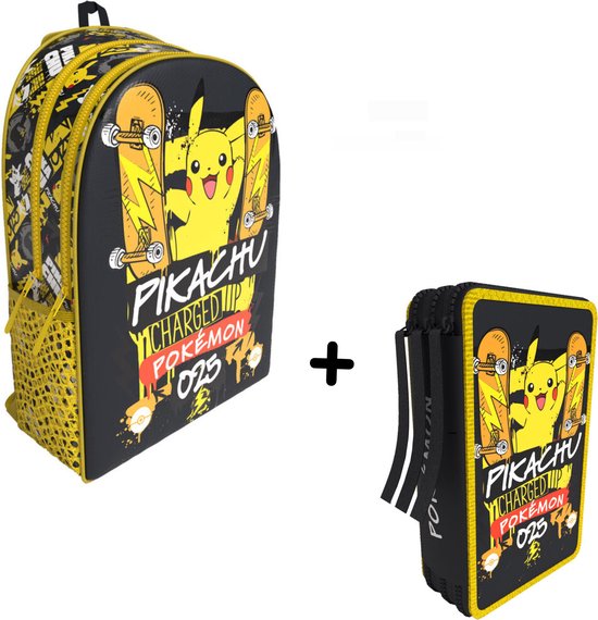 Pokemon Pikachu backpack Set 41cm | bol.com
