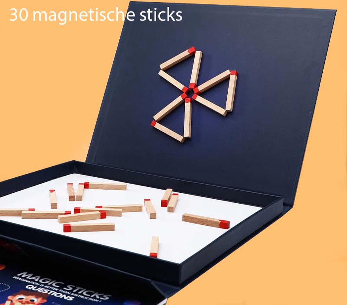 Magic Sticks Puzzel - houten montessori speelgoed | Games | bol.com