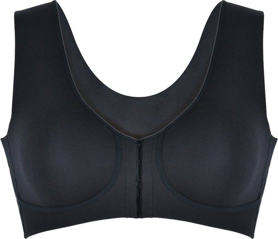 NATURANA Dames BH met sluiting aan voorzijde Zwart 75B | bol