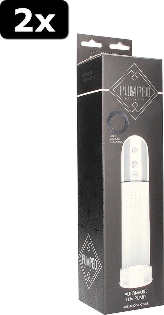 2x Automatic Luv Pump - Transparent | bol.com