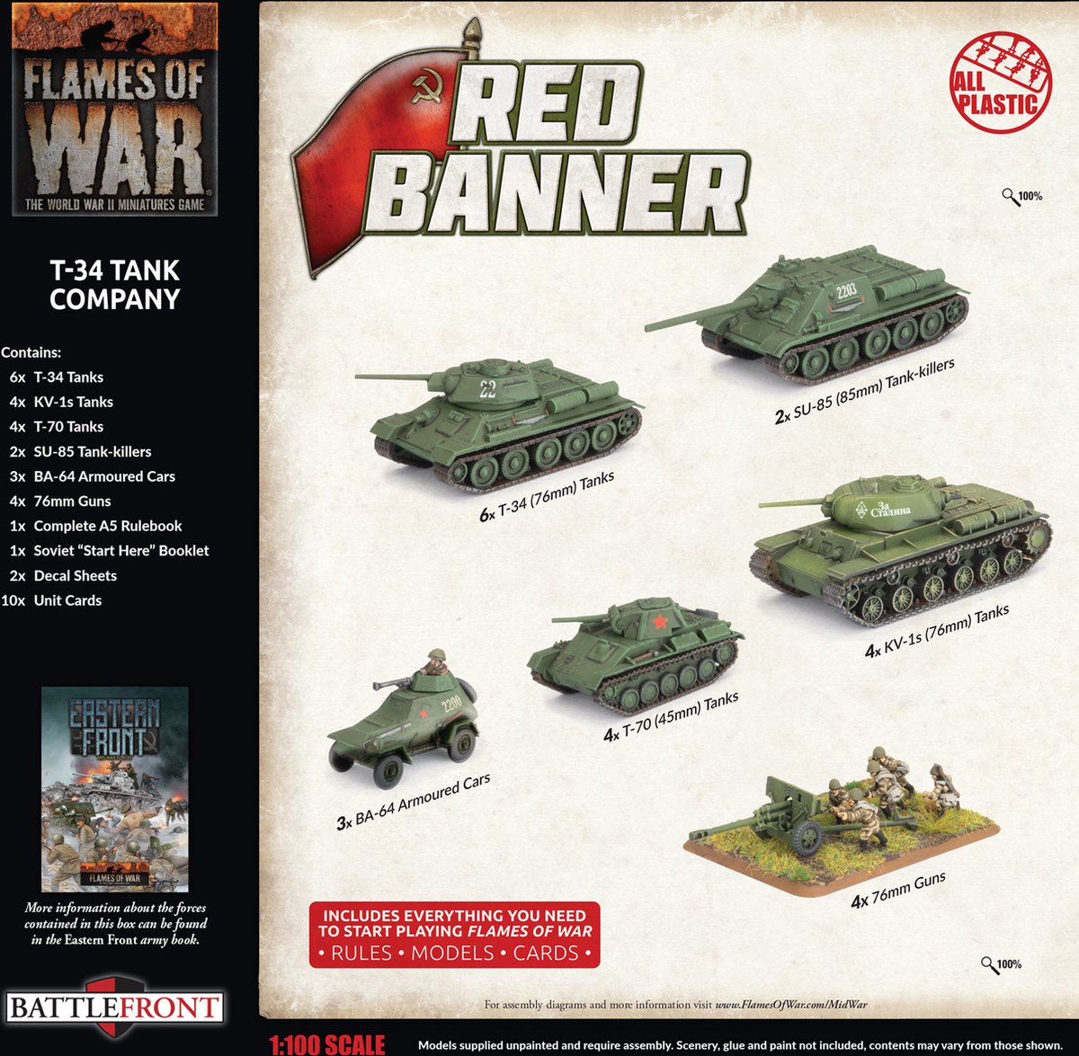Soviet T-34 Tank Battalion | bol.com