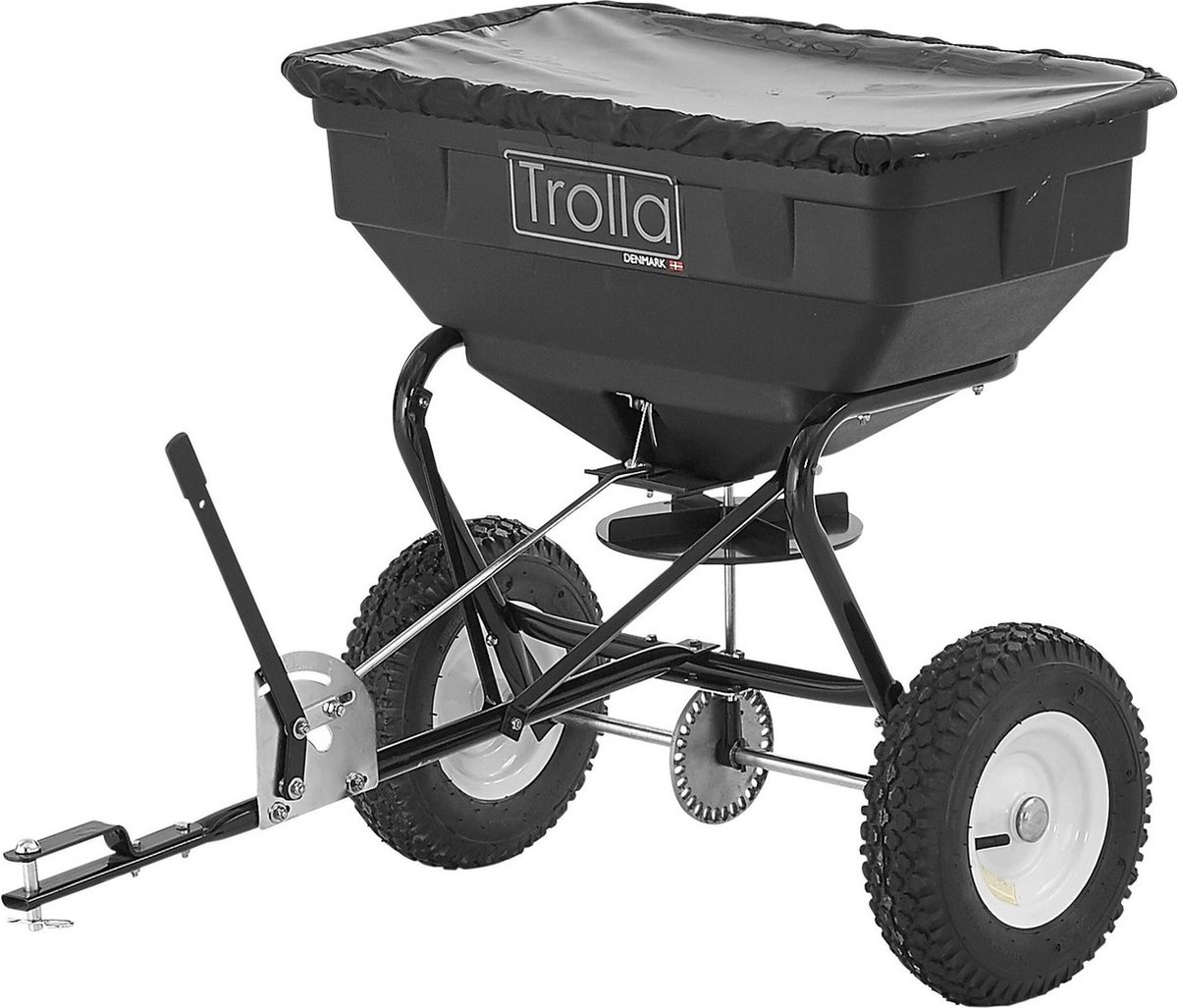 Trolla getrokken Strooiwagen 56 l - Voor Zand, Zout en Mest - voor ...
