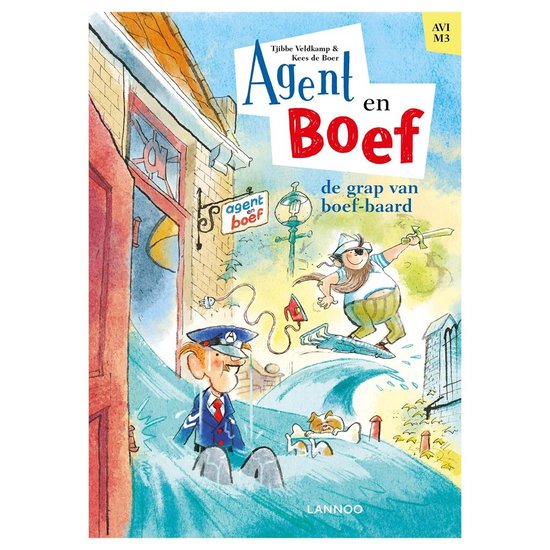 Boek AVI M3 Agent en Boef de Grap van Boef-Baard, Tjibbe Veldkamp | 7090481968268 | Boeken | bol.com