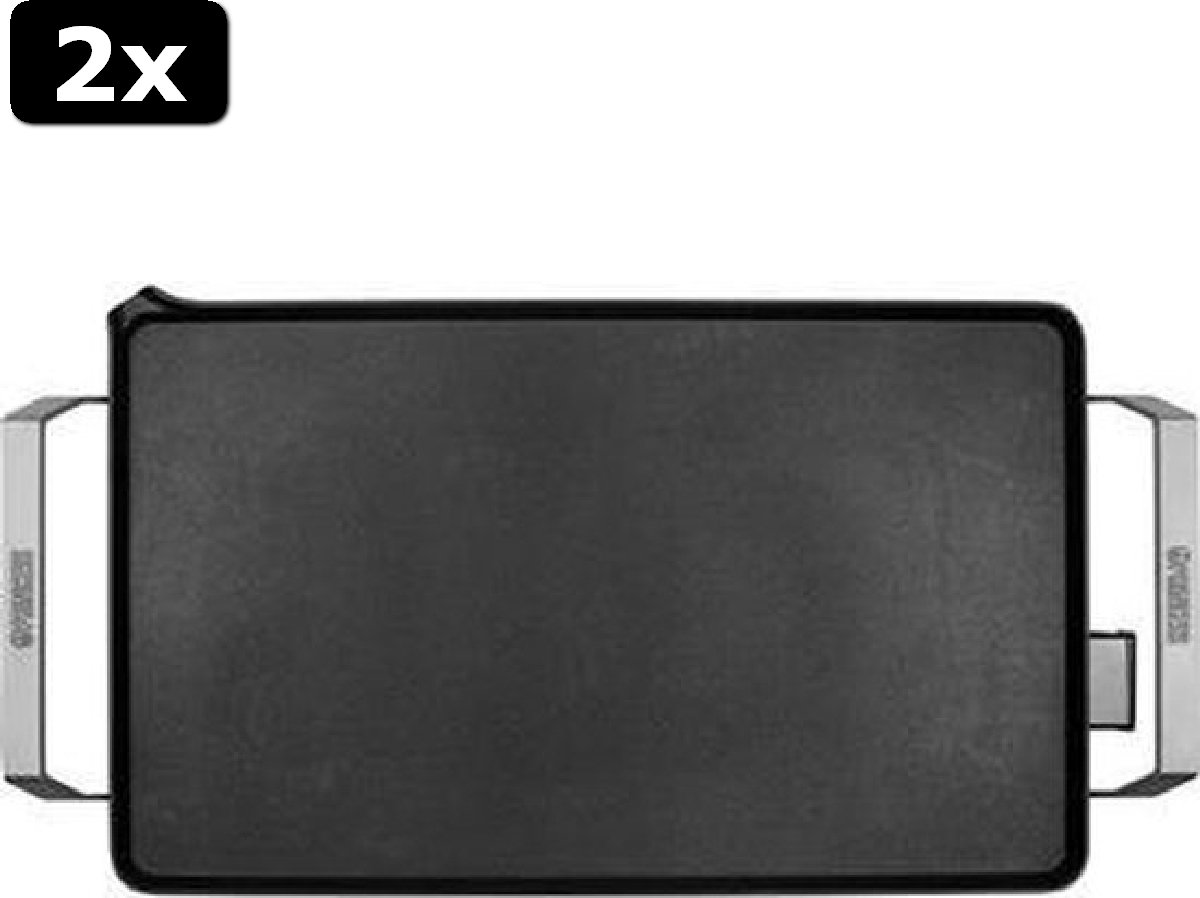 2x Princess 103120 Table Chef Premium XXL Gourmetstel - Grillplaat 60 x ...