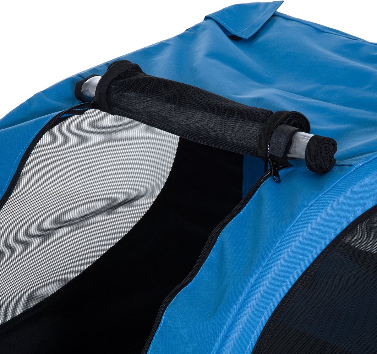 Fietskar - Hondenfietskar - Fietskar hond - 130x90x110 cm - Blauw/Zwart ...