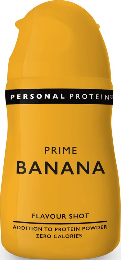 Personal Protein® – Banana Flavour Shot / Smaakmaker – Bepaal zelf de ...