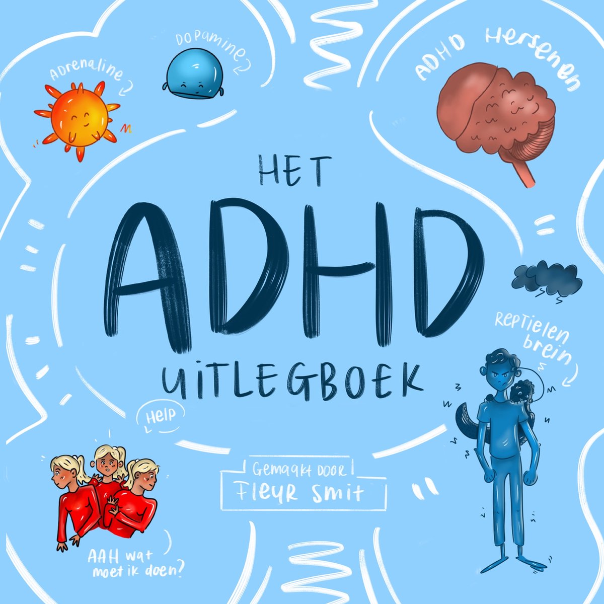Het ADHD uitlegboek, Fleur Smit | 9789464376470 | Boeken | bol