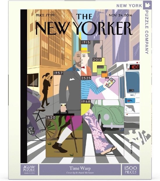 New York Puzzle Company Time Warp - 1500 pieces | bol