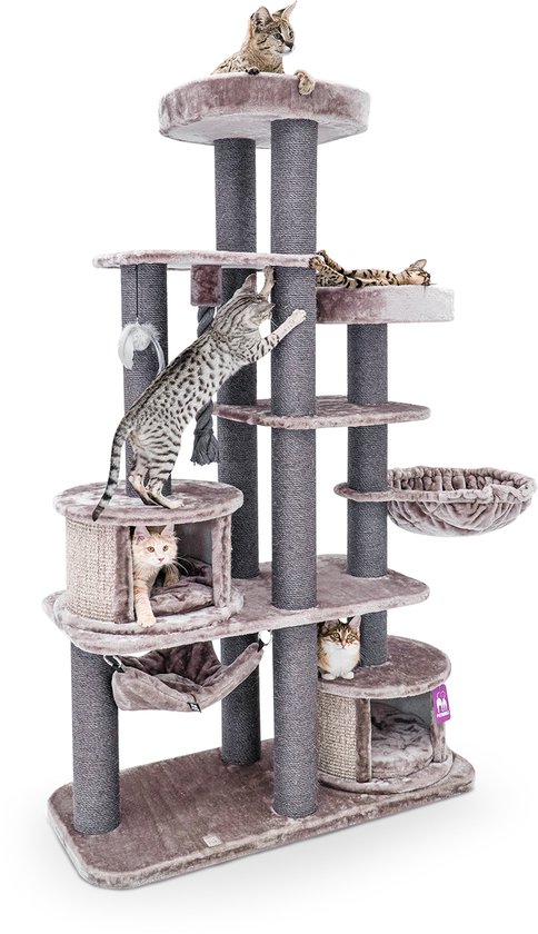 Petrebels Scenic View 197 krabpaal - Cappuccino - 197 cm - meerdere ...