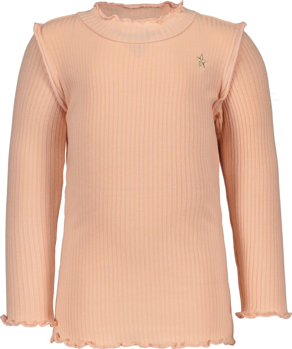 Flo baby girls solid rib rollneck | bol.com