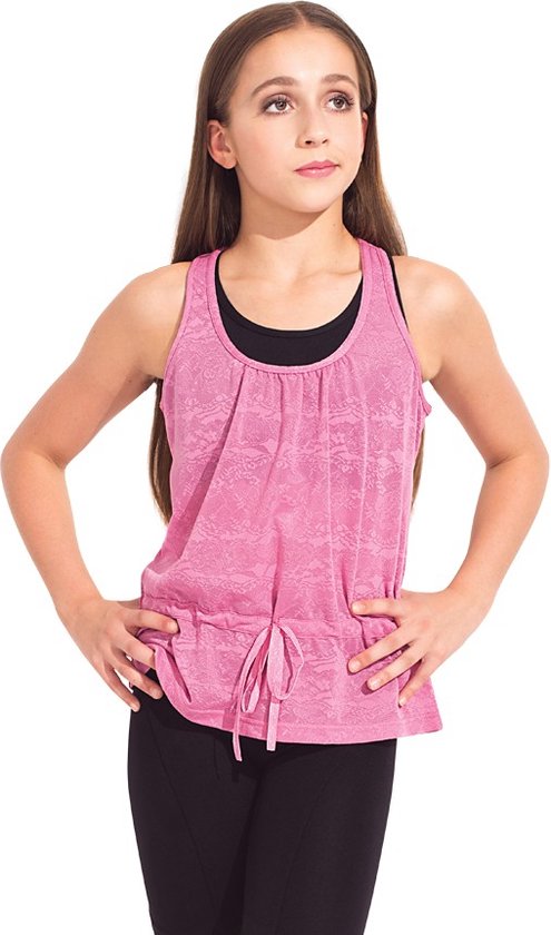Darina top - roze - meisjes - 10 jaar | bol