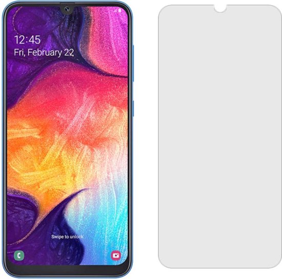Smartphonica Samsung Galaxy A50 screenprotector van glas geschikt voor ...