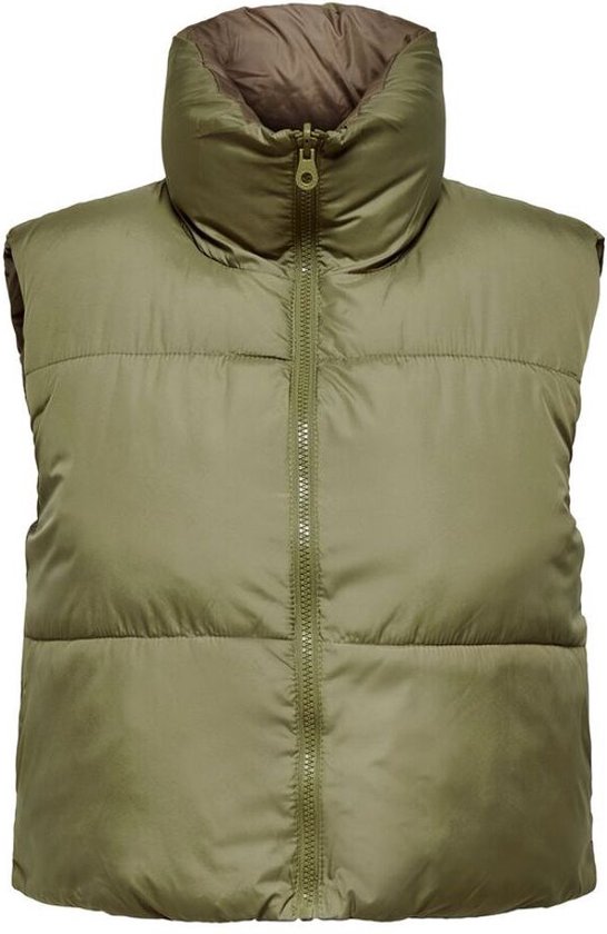 Only Ricky Short Rev Waistcoat Mermaid/Walnut UNI L | bol