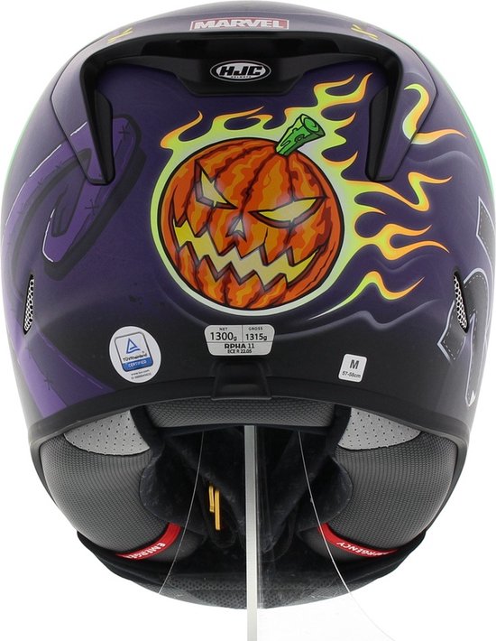HJC RPHA 11 Green Goblin Marvel Comics Motorhelm M | bol.com