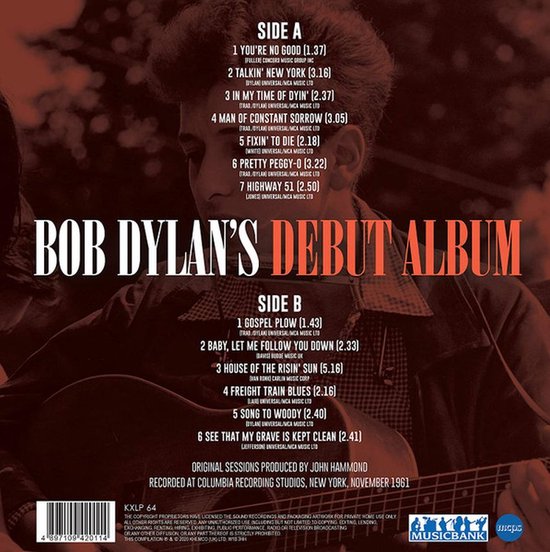 Bob Dylan - Debut Album (LP), Joan Baez | Muziek | bol.com