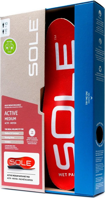 Sole Active Medium Met Pad | bol.com