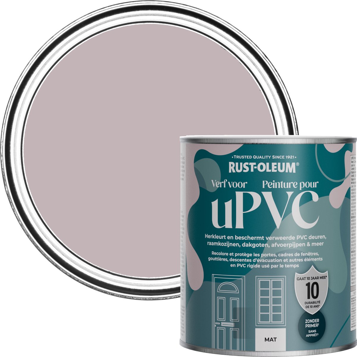 Rust-Oleum Paars Verf voor PVC - Lila 750ml | bol
