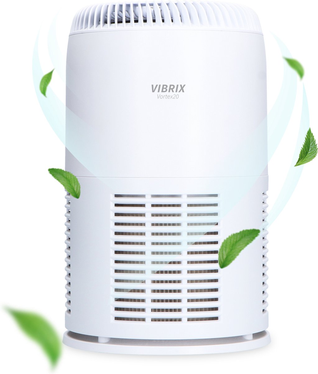 Vibrix Vortex20 luchtreiniger met ionisator - 6-laags filtersysteem ...