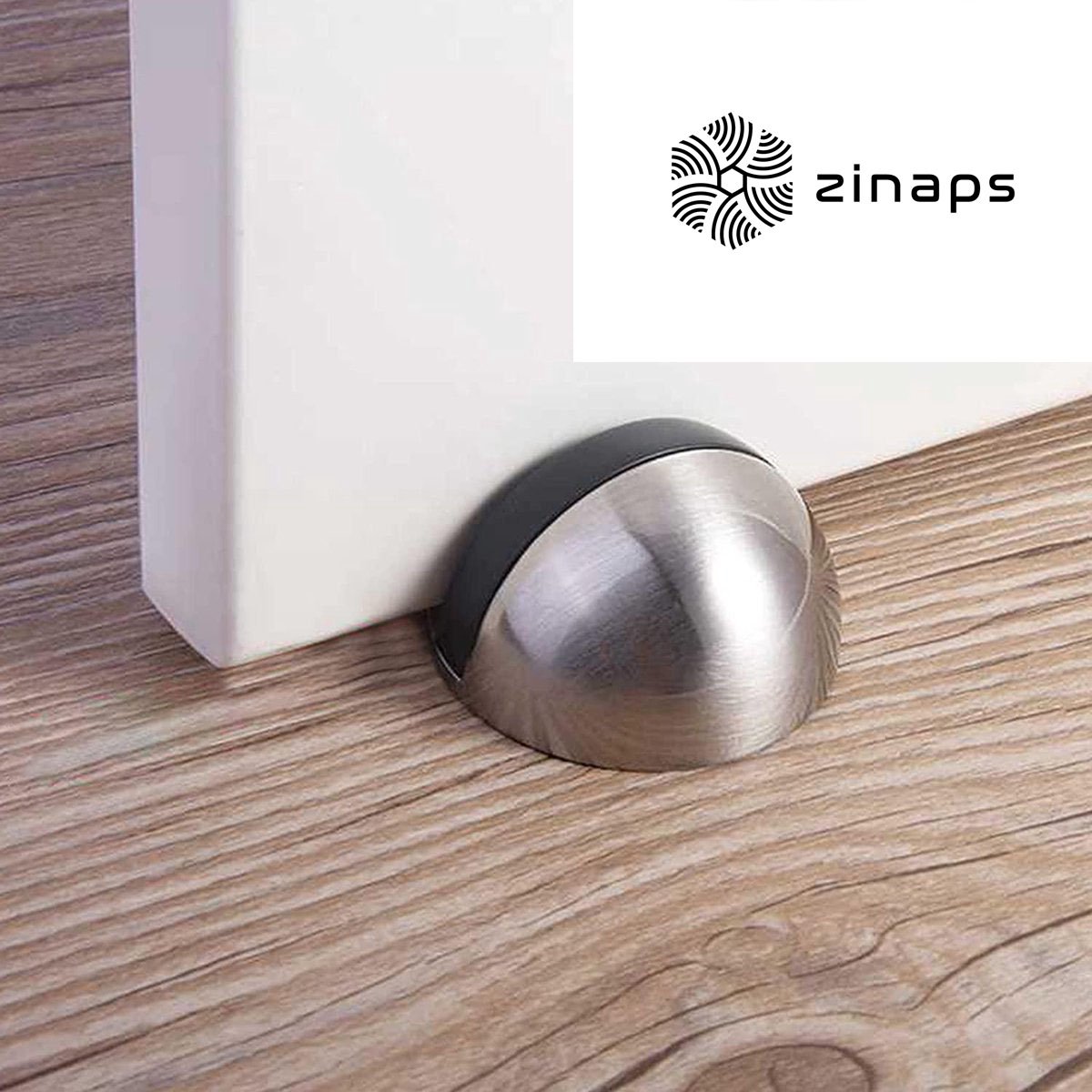 Deurbuffer - Zinaps roestvrijstalen deur stop, zelfklevend, 6 stuks ...