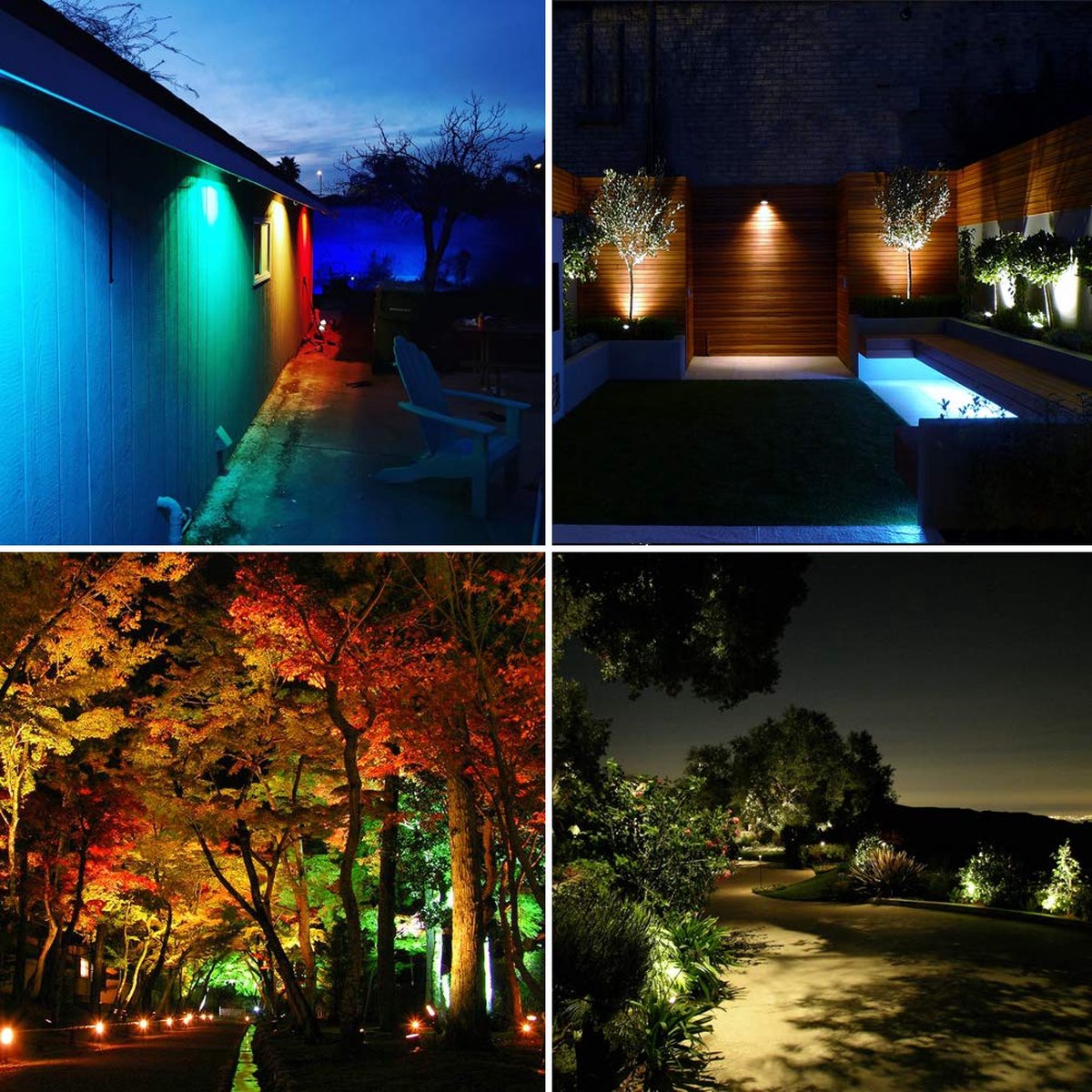 Lueas® - Buitenverlichting - Bluetooth led tuinspot - LED tuinspots ...