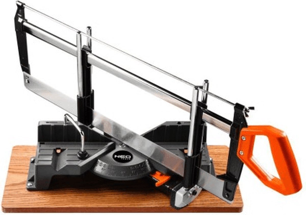 Verstekzaag - Verticaal + horizontaal - 600mm - Met 18TPI zaagblad | bol