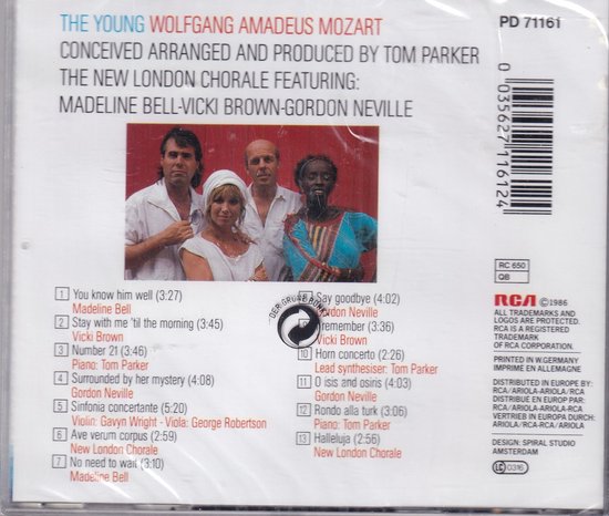 The young Wolfgang Amadeus Mozart - Tom Parker-project, The New London ...