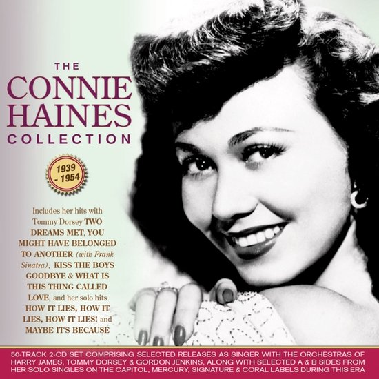 Connie Haines Collection 1939-54, Connie Haines | CD (album) | Muziek ...