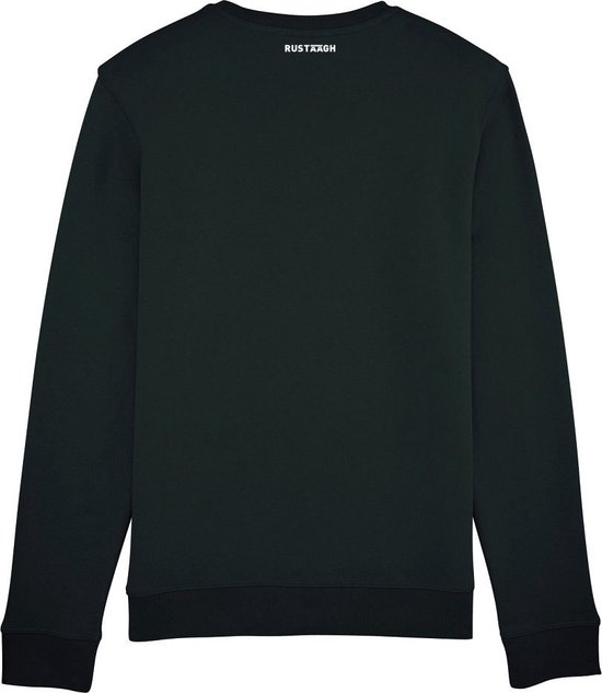 Rustaagh unisex sweater zwart maat L + gratis muts - sweater heren ...