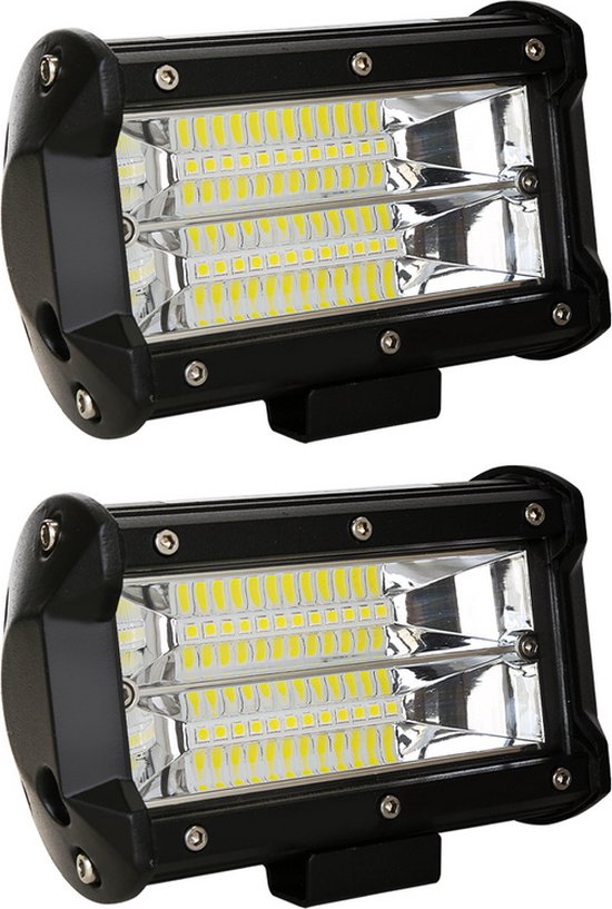 Led Werklampen 2PCS 72W voor Tractor Led Lichtbalk 12V 24V Offroad ...