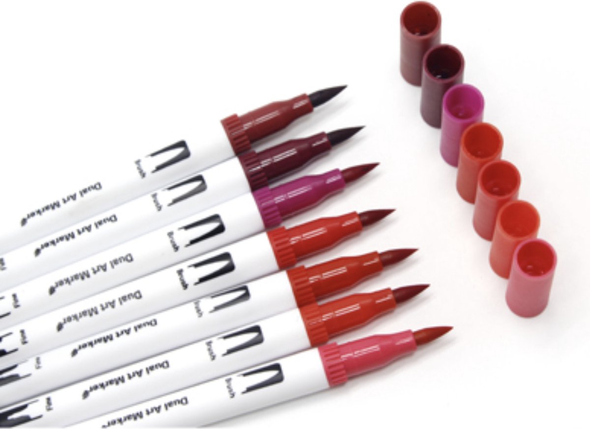 Jekkie Stiften Met Dubbele Punt - Kunstmarkerset | bol.com