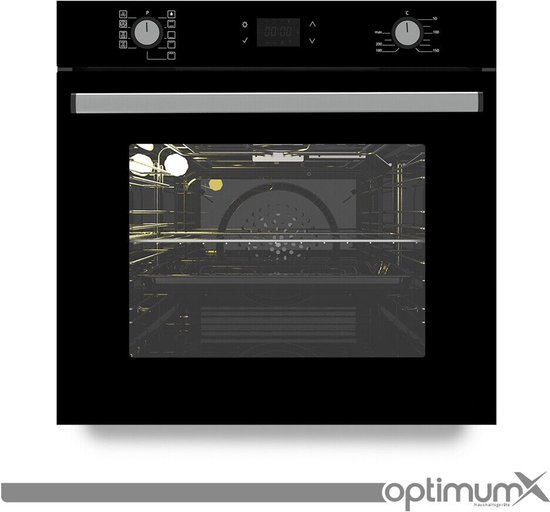 Optimum X - 6090 - Inbouw oven - Hetelucht - Grill -Digitaal timer ...