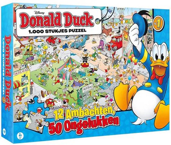 Donald Duck Puzzel 1000 Stukjes | bol.com
