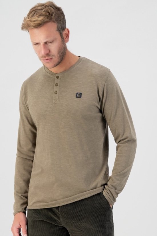 Henley Heavy Slub Jersey Fallen Rock (220014 - 258) | bol.com
