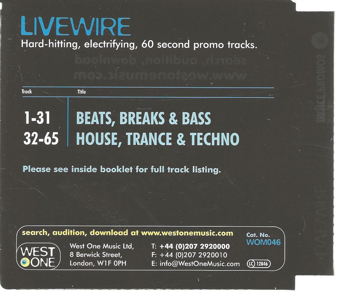LIVEWIRE - MUSIC LIBRARY / SOUNDS / SOUNDTRACKS, Divers | Muziek | bol