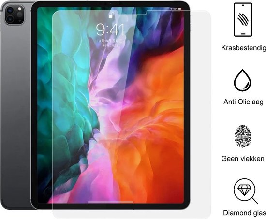 2 Stuks Screenprotector Geschikt voor iPad Pro 12.9 inch 2018/2020/2021/2022 - Screen... | bol