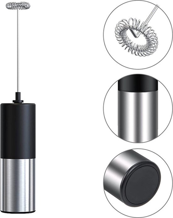 Melkopschuimer - Melkklopper - Melkopschuimer Electrisch - eierklopper -... | bol