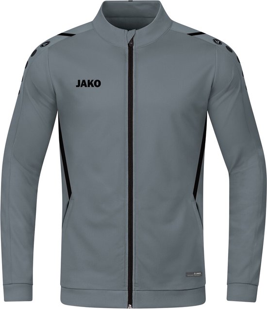 Jako - Polyester Jacket Challenge - Grijs Trainingsjack-M | bol