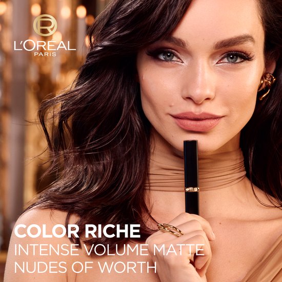 L'Oréal Paris Color Riche Intense Volume Matte Lipstick - 601 Worth It ...