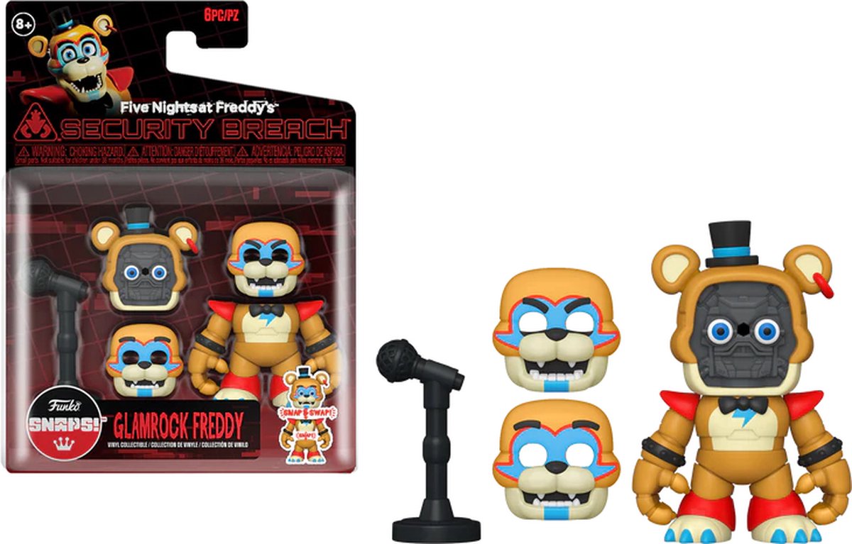 Funko Pop! Games: Five Nights at Freddy's (FNAF) Snap Action Figure ...