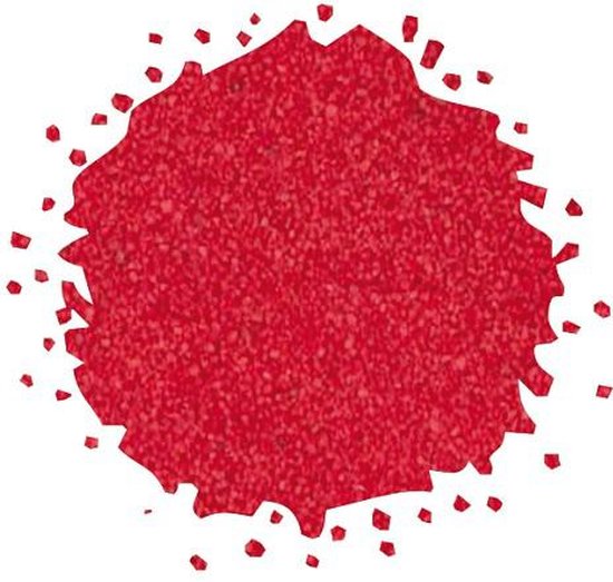 50g Kerstrood Sandy Art | bol