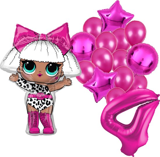 LOL ballon set - 68x86cm - Folie Ballon - L.O.L. Suprise - Themafeest ...
