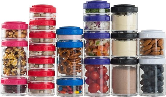 Container voor het bewaren van proteïne, eiwitten, poeder, vitaminen en ...