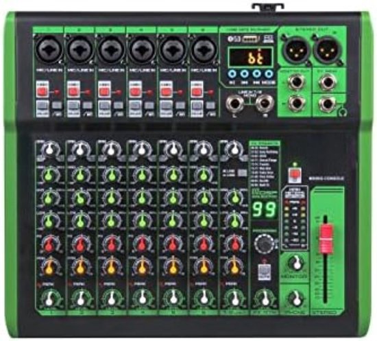 Mengpaneel dj - Mengpaneel mixer - Mengpaneel met versterker ...