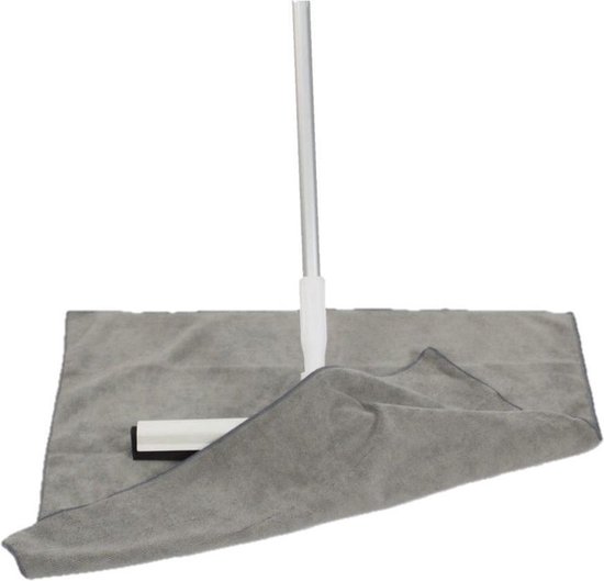 2x Microvezel Dweil Doek XXL GRIJS / 300 gr / 70×60 cm - Droogdoek voor ...