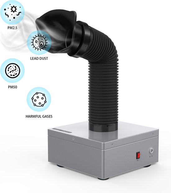 DW4Trading Rookafzuiging Voor Lasermachines en Solderen - Compatibel ...
