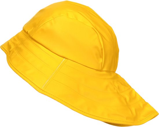Gele SoftSkin zuidwester / regenhoed van BMS XS | bol